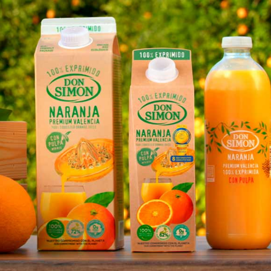 Comprar Zumo Exprimido de Piña y Uva 200 ml | Don Simon – García Carrión